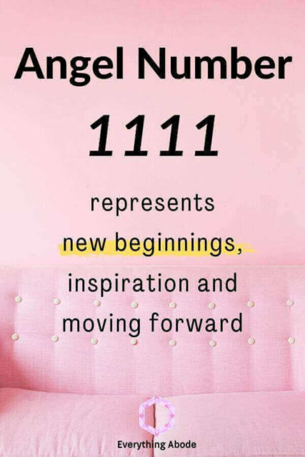 Are you seeing 1111? Angel Number 1111 Meaning & Symbolism - Everything ...