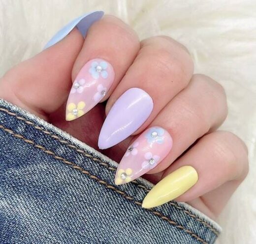 70 Trending Spring Nails & Nail Art You Have to See - Everything Abode