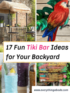 17 Fun Tiki Bar Ideas for Your Backyard (or Indoors!) - Everything Abode
