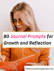 80 Self-Care Journal Prompts for Personal Growth and Reflection ...