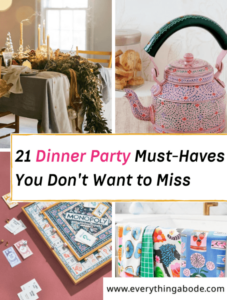 21 Dinner Party Must-haves That'll Steal the Show - Everything Abode