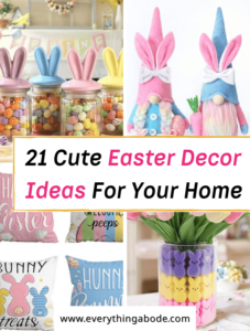 21 Cute Easter Decorations To Sprinkle Around The Home - Everything Abode