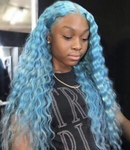 42 Blue Hairstyle Ideas You Have to Copy For Summer - Everything Abode