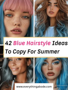 42 Blue Hairstyle Ideas You Have to Copy For Summer - Everything Abode