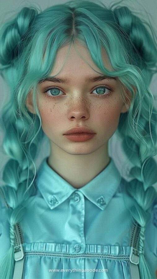 42 Blue Hairstyle Ideas You Have to Copy For Summer - Everything Abode