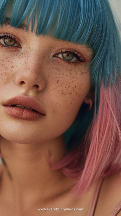 42 Blue Hairstyle Ideas You Have to Copy For Summer - Everything Abode