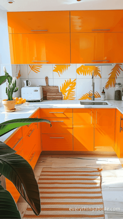 50+ Orange Kitchen Ideas to Get You Inspired - Everything Abode