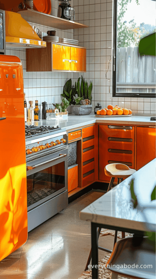 50+ Orange Kitchen Ideas to Get You Inspired - Everything Abode