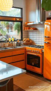 50+ Orange Kitchen Ideas to Get You Inspired - Everything Abode