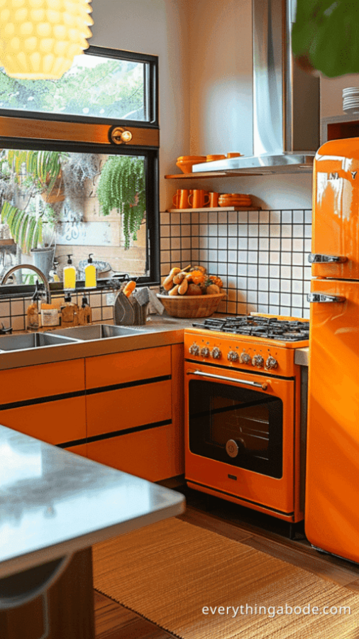 50+ Orange Kitchen Ideas to Get You Inspired - Everything Abode