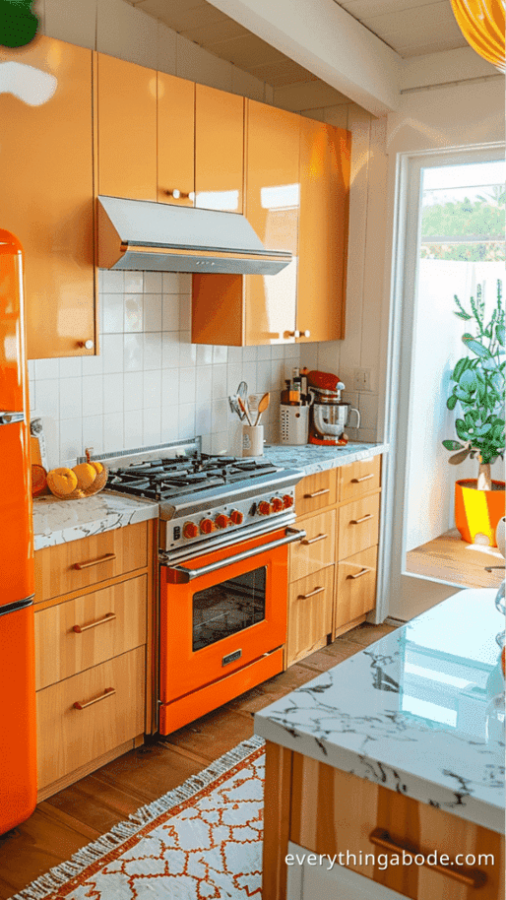 50+ Orange Kitchen Ideas to Get You Inspired - Everything Abode