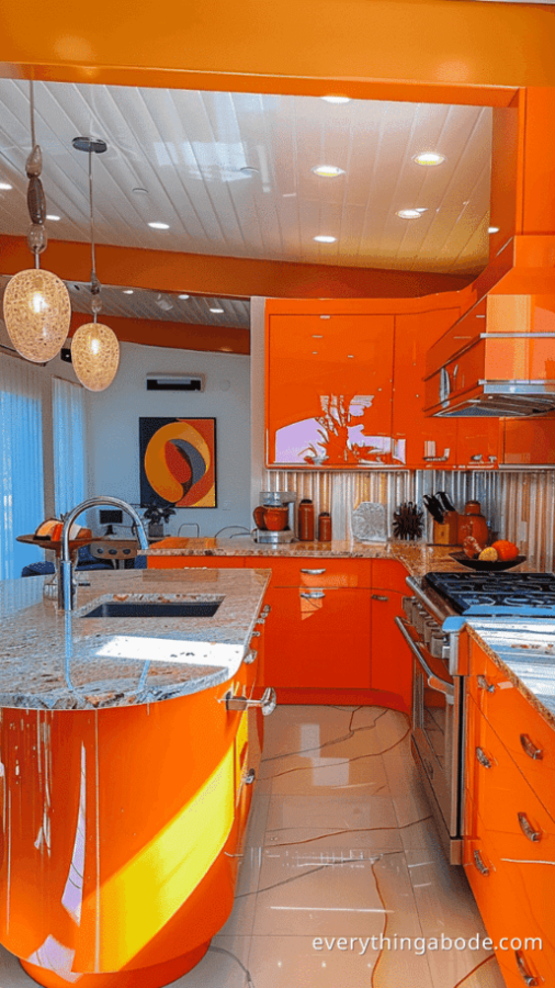 50+ Orange Kitchen Ideas to Get You Inspired - Everything Abode