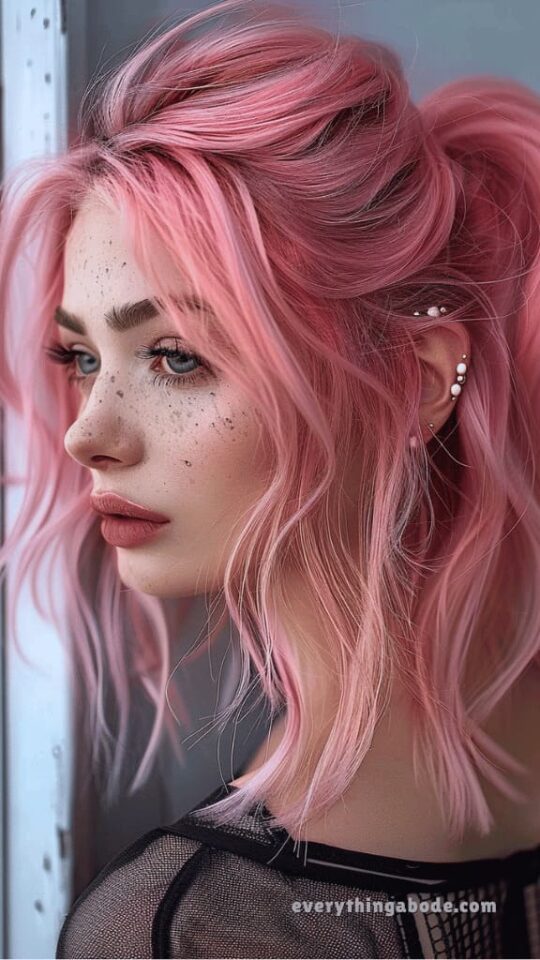 40+ Gorgeous Pink Hairstyle Ideas You Can Copy Right Now - Everything Abode
