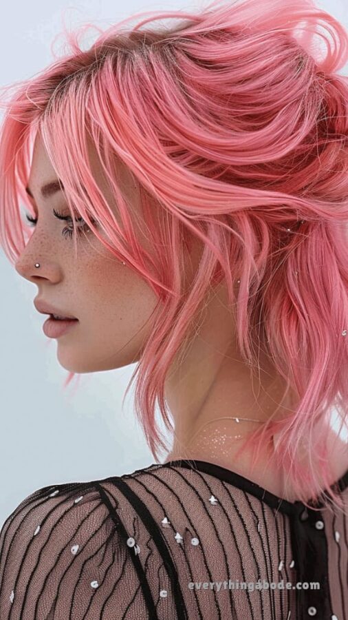 40+ Gorgeous Pink Hairstyle Ideas You Can Copy Right Now - Everything Abode