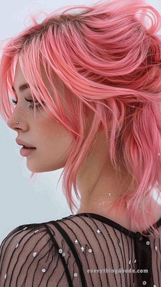 40+ Gorgeous Pink Hairstyle Ideas You Can Copy Right Now - Everything Abode