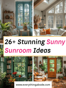 26+ Stunning Sunny Sunroom Ideas That'll Make Your Heart Swoon ...