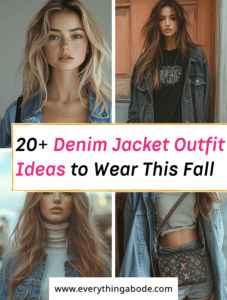 20+ Denim Jacket Outfit Ideas to Wear This Fall - Everything Abode