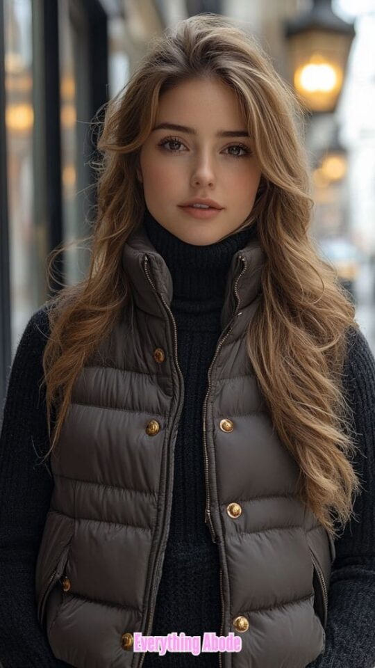 20+ Cozy Puffer Vest Outfit Ideas You'll Love for Fall - Everything Abode