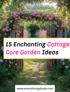 15 Enchanting Cottage Core Garden Ideas to Transform Your Outdoor Space ...