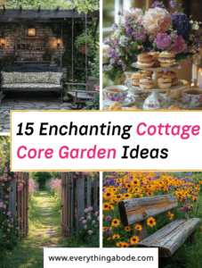 15 Enchanting Cottage Core Garden Ideas to Transform Your Outdoor Space ...