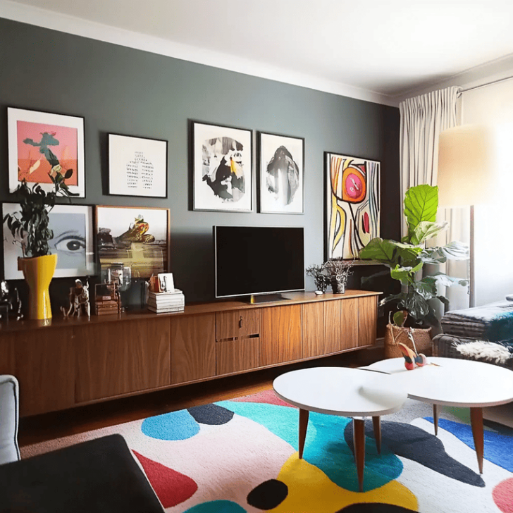 40+ Stylish and Cool TV Wall Decor Ideas - Everything Abode