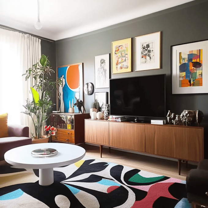 40+ Stylish and Cool TV Wall Decor Ideas - Everything Abode