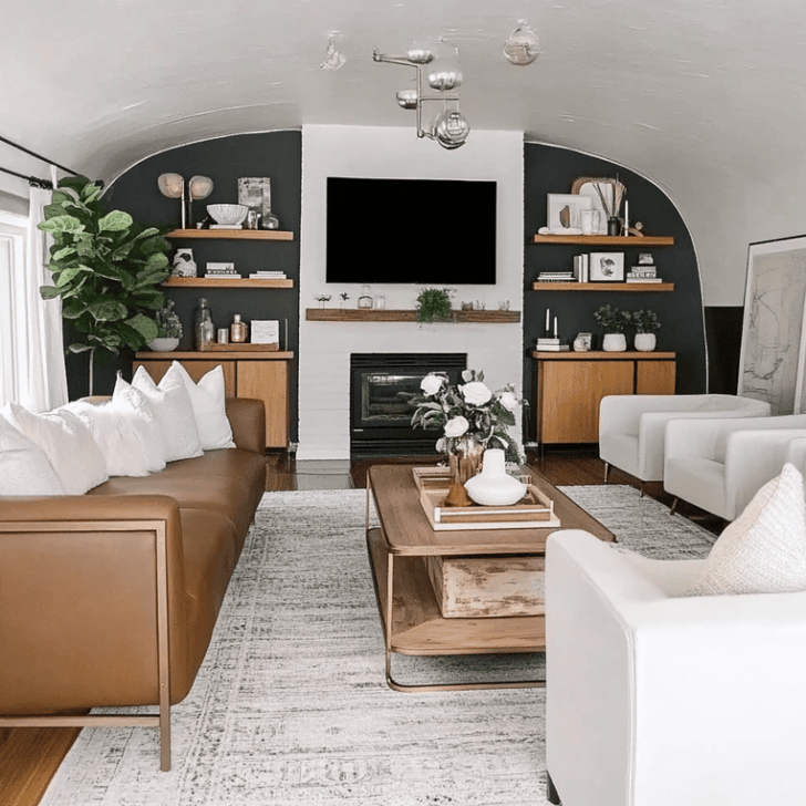 40+ Stylish and Cool TV Wall Decor Ideas - Everything Abode