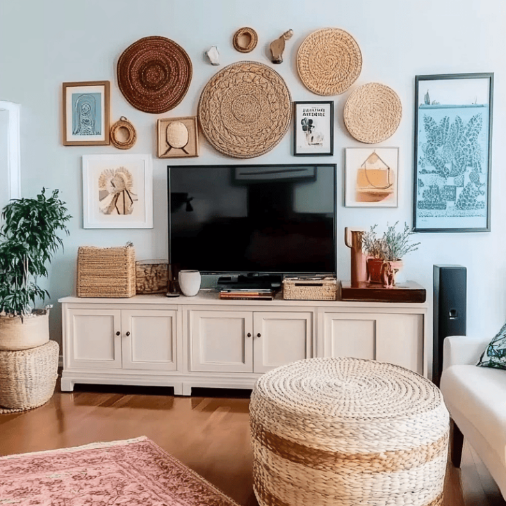 40+ Stylish and Cool TV Wall Decor Ideas - Everything Abode