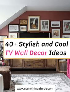40+ Stylish and Cool TV Wall Decor Ideas - Everything Abode