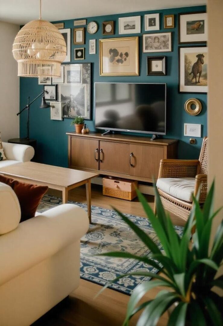 40+ Stylish and Cool TV Wall Decor Ideas - Everything Abode