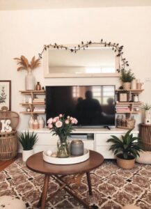 40+ Stylish and Cool TV Wall Decor Ideas - Everything Abode