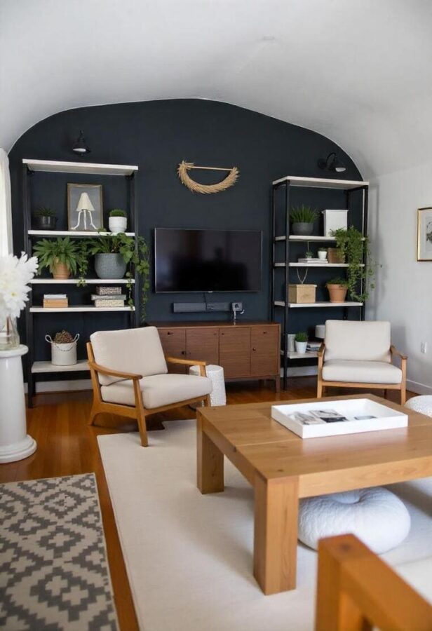 40+ Stylish and Cool TV Wall Decor Ideas - Everything Abode