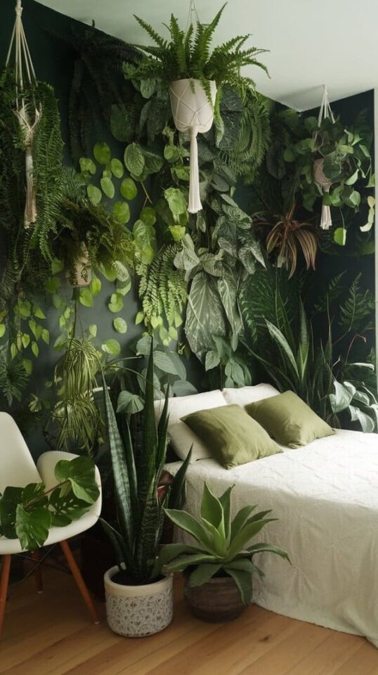How to Design a Botanical Bedroom for a Calm and Refreshing Space ...