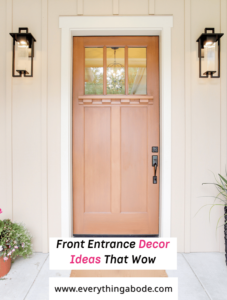 Stylish Front Door Entrance Ideas to Create an Inviting Welcome ...