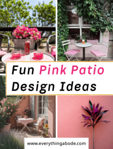 10 Super Fun Pink Patio Design Ideas You Have to See - Everything Abode