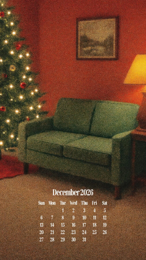 Classic Red and Green Christmas Phone Wallpaper Ideas - Everything Abode